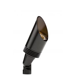 FX NP Up Light, Black, 3-LED, 2700K | Heritage Plus