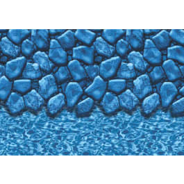 GLI 21' Round Boulder/RiverRock Overlap AG Liner 48"-52" Wall | 05 ...