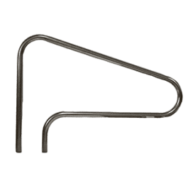 Global Rail 4' 3-Bend Stair Rail .049 12" Extended | 3Hr-4-049-1 ...