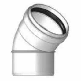 Sewer Elbow, 8"Spigot x Gasketed PVC G Series SDR-35 45 Degrees 1/8 ...