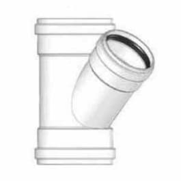 Wye, 6" x 6" x 4" Gasketed PVC G Series SDR-35 45 Degree | Heritage Plus