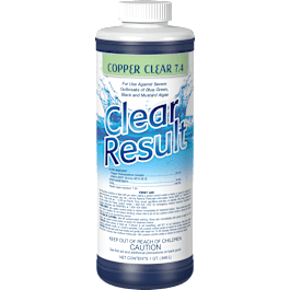 Clear Result Copper Clear Algaecide 32 fl oz Bottle 12/Case | C003123 ...