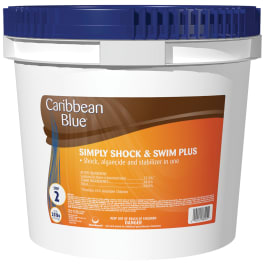 Caribbean Blue Shock & Swim Extra, 25 lb | C005318-PL25 | Heritage Pool ...
