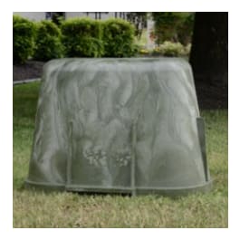 39" x 15" x 26" Green HDPE PEZ2 Series Insulated Valve Box Enclosure ...