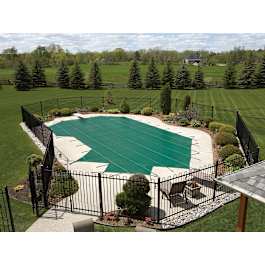 HPI 20' x 40' Standard Mesh Safety Cover, Green | DG20405 | Heritage ...