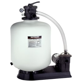 Hayward ProSeries 23" Above-Ground Sand Filter System Top Mount, 1.5 hp ...