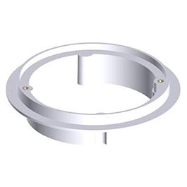 Hayward 1" Adjustable Main Drain Collar, Plastic, Vinyl/Fiberglass ...