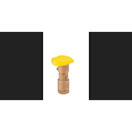 Hunter HQ Quick Coupling Valve 1" FPT Red Brass, 2-Piece, Yellow Lid ...