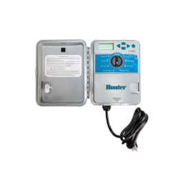 Hunter X-Core Residential 6-Station Wired 120V 24V Outdoor Wall Fixed ...