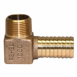 Hydrant Elbow, 1" Insert x MIP Bronze Lead Free | Heritage Plus