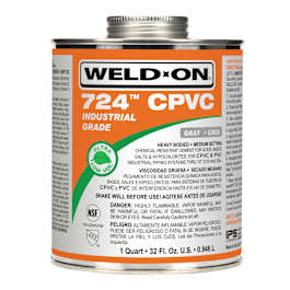IPS CPVC Cement, 1 Quart Metal Can 724 Series Low VOC | Heritage Pool Plus