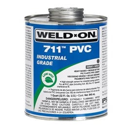 Pint 717 PVC Cement*Gray* Pc71716 | 10148 | Heritage Pool Plus