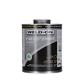 Weld-On P-68 Low VOC PVC Primer, Clear, 1 qt | Heritage Pool Plus