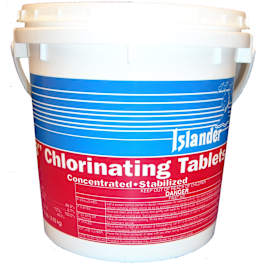 Islander 3" Slow Tablets Trichlor 8 lb Pail 6/Case | 3SLOW8 | Heritage ...