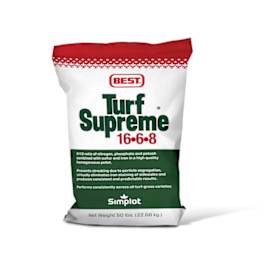Best Turf Supreme Fertilizer 16-6-8 Granular, 50 lb | Heritage Plus