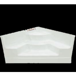 Latham White Inside Corner Steps - 90 | ST1015P | Heritage Pool Plus
