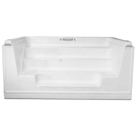 Latham White Cantilever 8' Straight Sit 'N' Step | Heritage Pool Plus