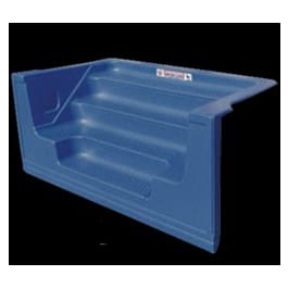 Latham White 8' Curved Sit 'N' Step Bullnose Thermoplastic Steps Ph339 ...