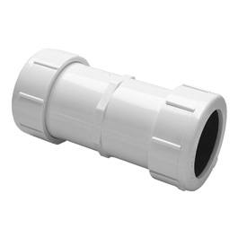 PVC COMPRESSION COUPLING 6" | Heritage Pool Plus