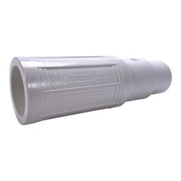 Repair Coupling, 2" Slip x Spigot White PVC Compact | Heritage Plus