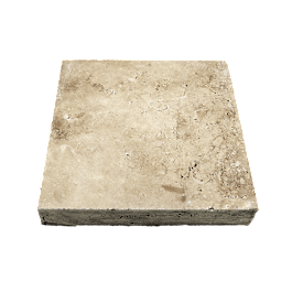 Lonestar Platinum Pearl Travertine Tumbled Paver Premium Ivory 3cm x ...