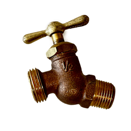 1/2" MIP 125 psi Brass 207 Series Hose Bibb | MAT207TM3 | Heritage Pool ...