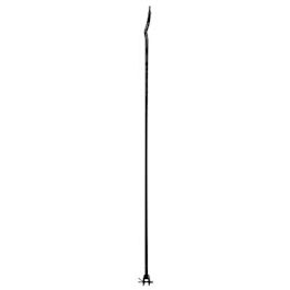 5/8" x 48" Black Dip Steel Shut-Off For 5/8" 3/4" 1" 1-1/2" 2" Ball ...