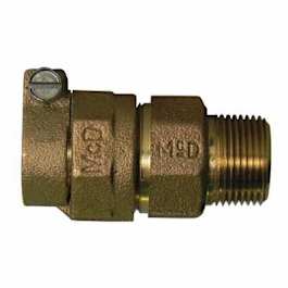 Straight Adapter, 3/4" x 1" CTS Compression x MNPT Brass 74753-22 ...
