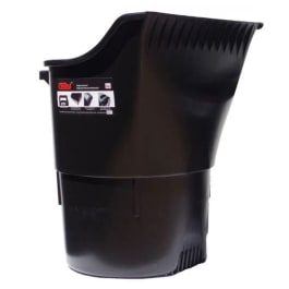 Trash Can, 20 Gallon w/Flat Side | CATCHYCAN-20GAL | Heritage Plus