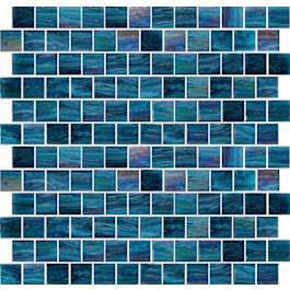 1" x 1" Lake Ellsworth Antarctica Lakes Glass, Glass Mosaic, 14 SQFT ...
