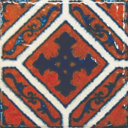 6" x 6" Madrid Rust Iberian Triangle, Porcelain Tile, 10 SQFT ...