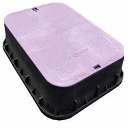 NDS Standard Jumbo Tapered Valve Box Extension w/ Cover 6