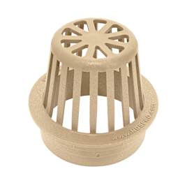 4" Round Sand Drain Atrium Grate | NDS78S | Heritage Plus