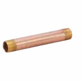 1" x 10" Pipe Nipple Threaded Lead-Free Brass Schedule 40 | Heritage ...