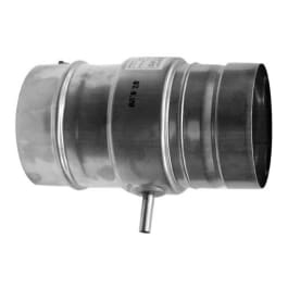 4" Venting Condensation Drain Tee 1/2" Tube | NTZDT4 | Heritage Pool Plus