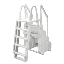 Ocean Blue Step & Ladder Assembly for 48-54" A/G Pools w/ 2 Handrails ...