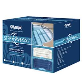 Olympic Step Renew Kit Blue Finish Includes Tools, Cleaner, And Coating ...