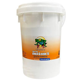 Clearview Clearview Chlor Free Shock & Swim 50 lb Pail 1/Case | CVCF050 ...