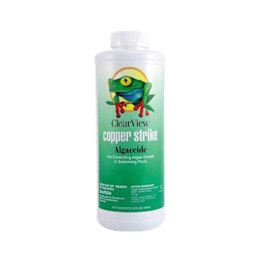Clearview Copper Strike Algaecide 32 fl oz Bottle 12/Case | CVLCSQT12 ...