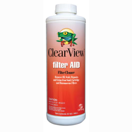 Clearview Filter Aid Filter Cleaner 32 fl oz Bottle 12/Case | CVLFAQT12 ...