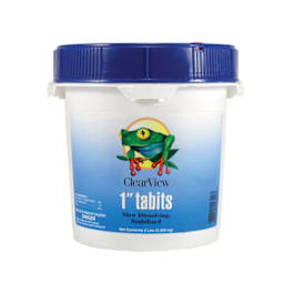 Clearview Trichlor 1" Tablets 25 lb Pail 1/Case | CVTS025 | Heritage ...