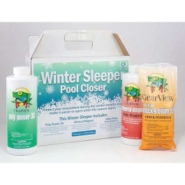 Oreq Winter Sleeper Pool Closing Kit, Up To 15,000 Gallons, Chlorine ...
