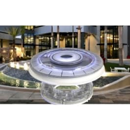 PAL EvenGlow Multi-Color LED Bubbler for Gunite/Concrete Pools with 80 ...