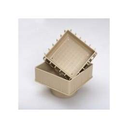 Pouralid 6" Square Pouradrain Masonry Surface Deck Drain, Polly Resin ...