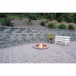 6" Winter Blend 3-Piece Harington Retaining Wall | PAV87687 | Heritage Plus