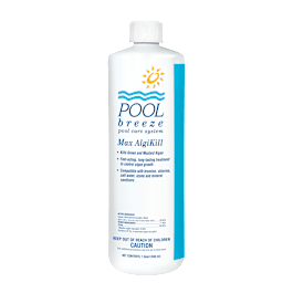 Pool Breeze Max Algikill 9.3% Copper Based Algaecide 1 Quart | 88587 ...