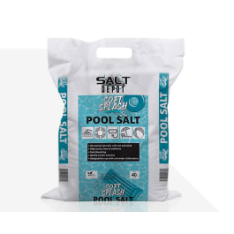 Clean & Pure Pool Salt, 40 lb Bag, 63/Skid | SS40 | Heritage Pool Plus