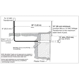 Pentair MicroBrite Color & White LED Pool Light, MultiColor, 100' Cord ...