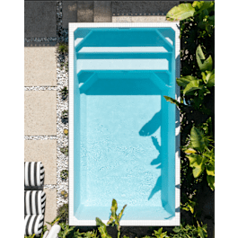 Plungie Original Blue Lagoon Prefabricated In-Ground Concrete Pool 15 ...
