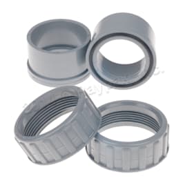 Raypak 2" CPVC Connector & Nut Kit | 006723F | Heritage Pool Plus